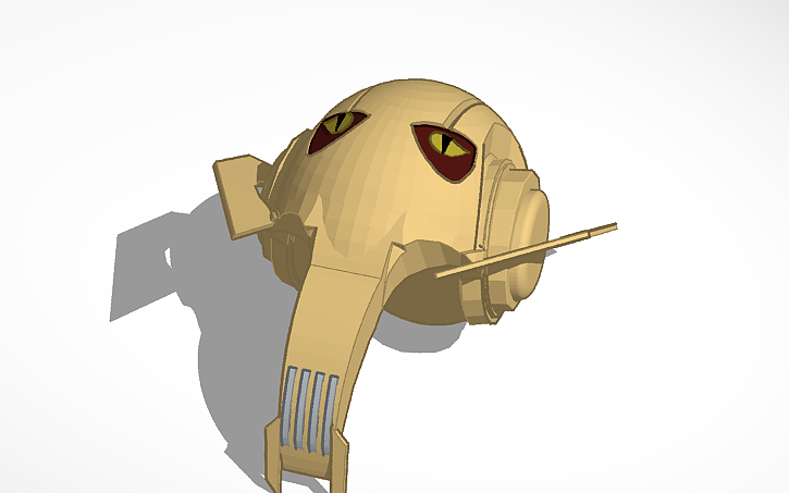 3D design General Grievous - Tinkercad