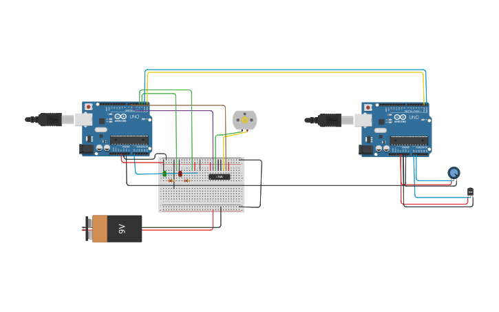 Circuit design PROJECT WITH IDE - Tinkercad