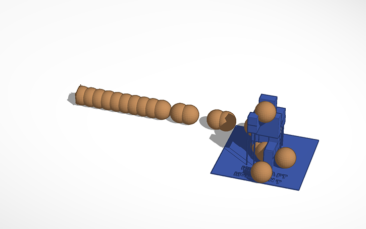 3D design MONUMENT - Tinkercad