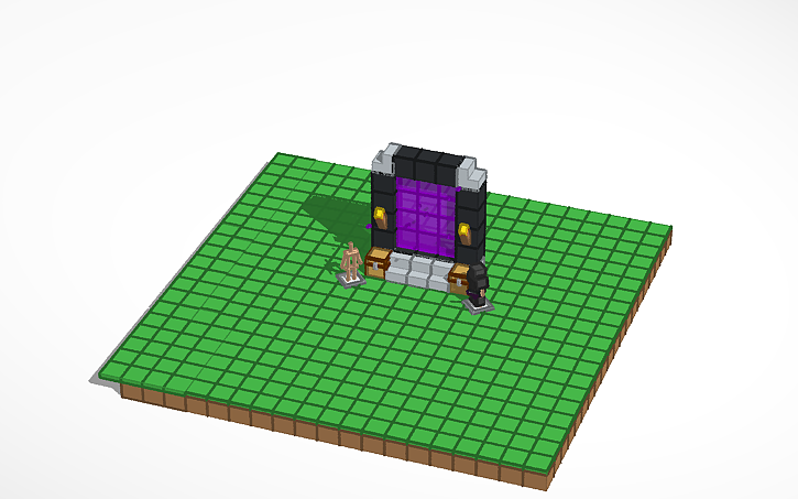 3D design Minecraft - Tinkercad