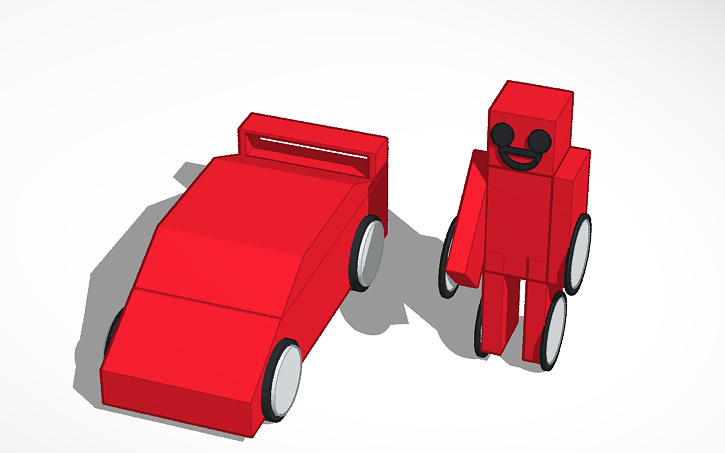 3D design Transforming Car - Tinkercad