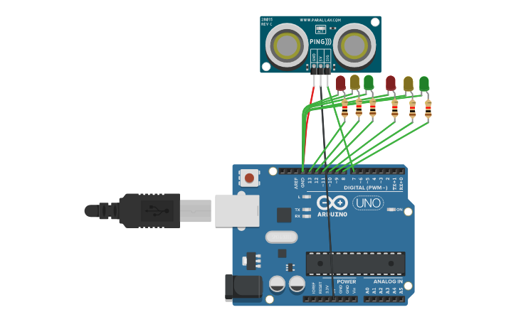 Circuit Design Traffic Light Project Part 2 Tinkercad 4679