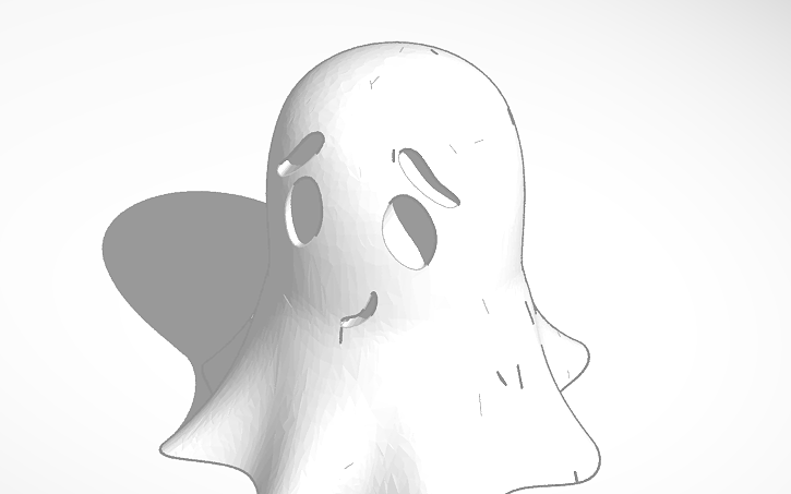 3D design Ghost - Tinkercad