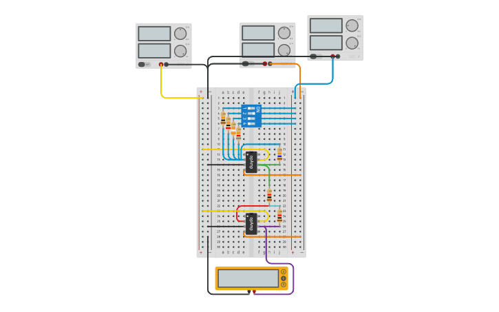 Circuit design digital_to_analog | Tinkercad