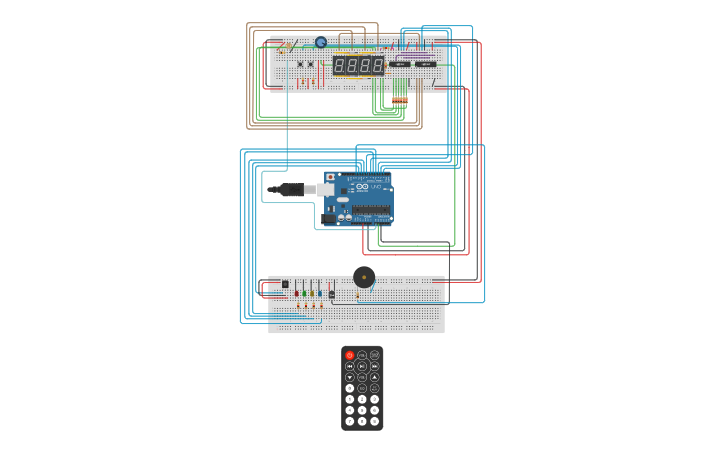Circuit design Rich Shield - Tinkercad