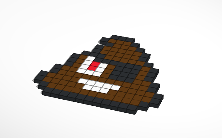 3D design Evil poop Emoji | Tinkercad
