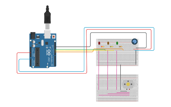 Circuit design Speeds - Controlling the speed of a motor based on input ...