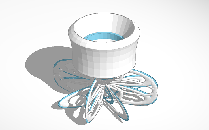 3D design Possibly a Candle Holder | Tinkercad