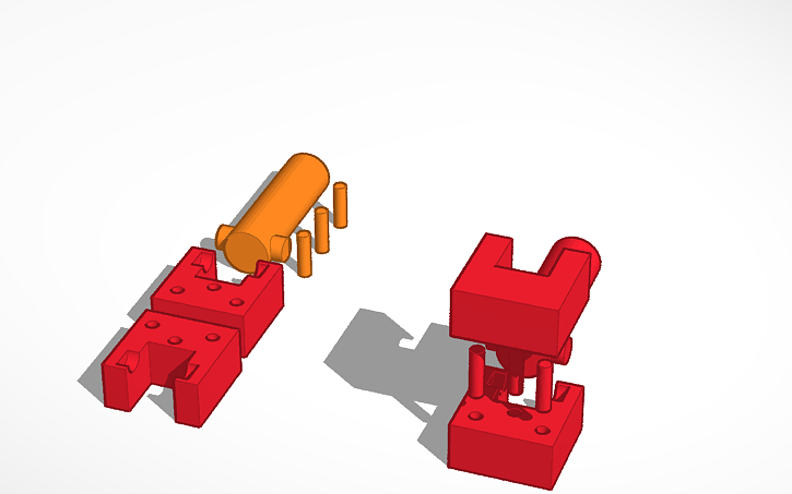 3D design Elevating Tank barrel | Tinkercad