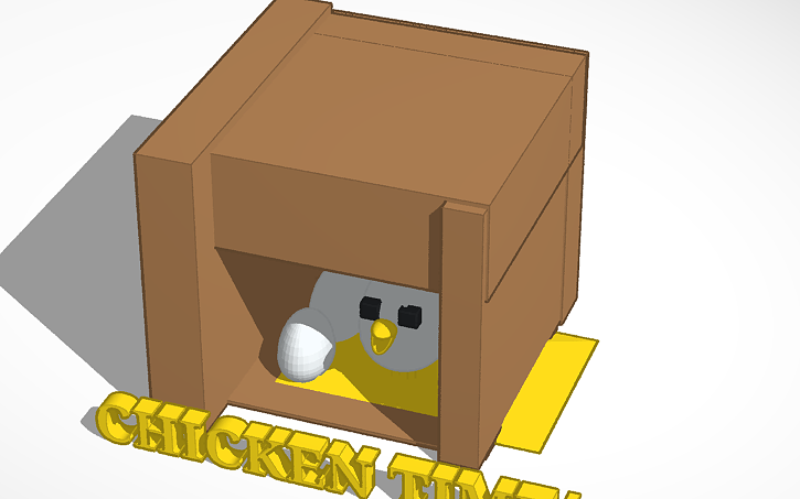3D design Chicken Coop | Tinkercad