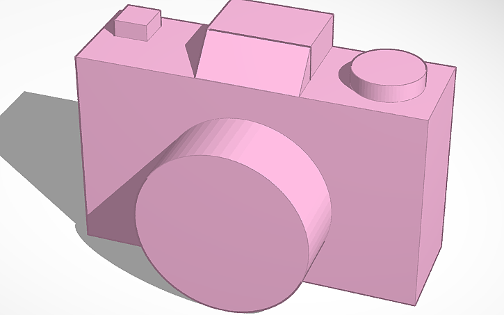 3D design Camera - Tinkercad