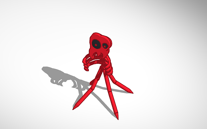 3D design Redman (ONAF 1) - Tinkercad