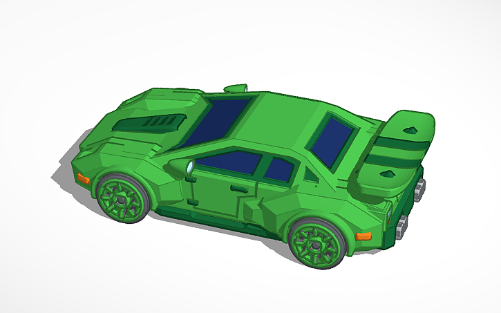 3D design My take on a Concept Sports Car - Tinkercad