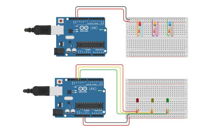Circuit design Parallel Circuit | Tinkercad