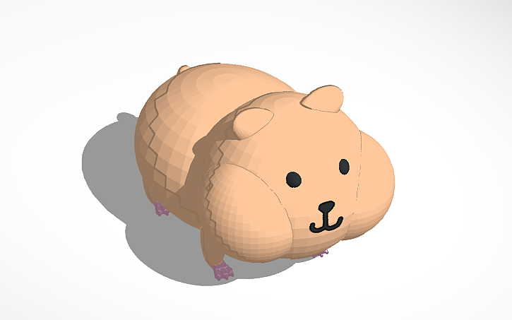 3D design Hamster - Tinkercad