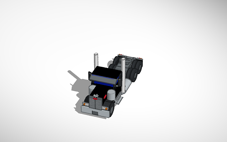 3D design Peterbilt - Tinkercad