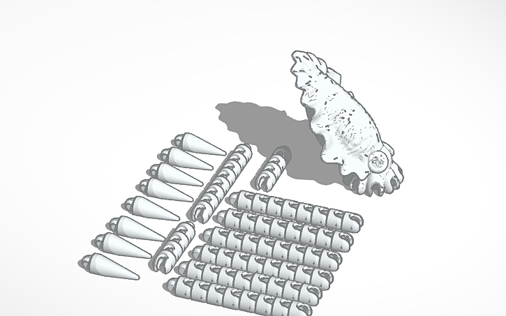 3D design Articulated octopus 2.0 - Tinkercad