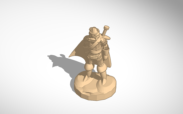 3D design Dַַַַ&D - Warrior | Tinkercad