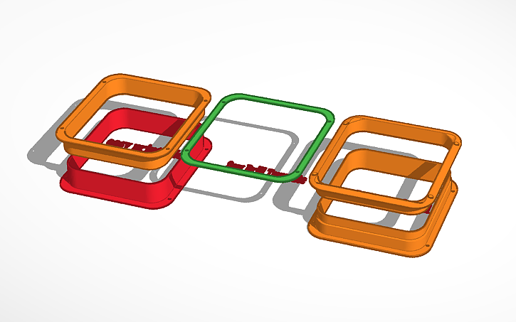 3D design CatDoor whitout hatch - Tinkercad