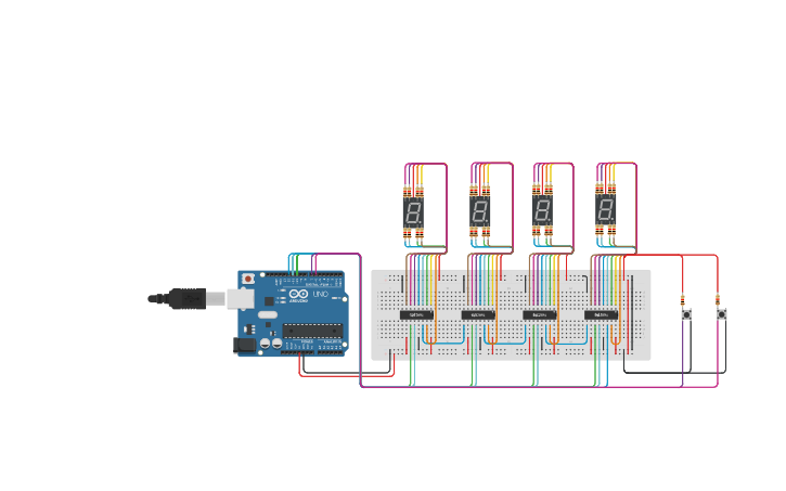 Circuit design Lab 15 Step-1 Practice Exam - Tinkercad