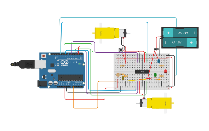 Circuit design Project 2 | Tinkercad