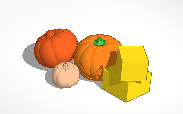 3D design Halloween Display Setup - Tinkercad