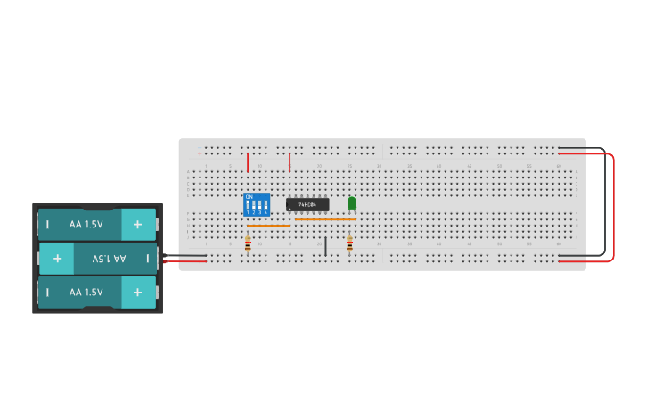 Circuit design Pregunta 2 | Tinkercad