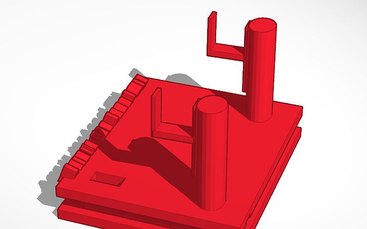 3D design VR headset stand | Tinkercad