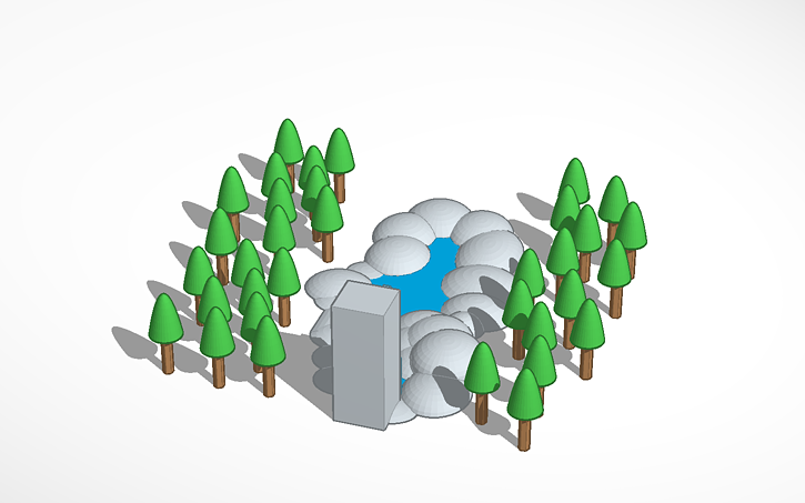 3D design River - Tinkercad