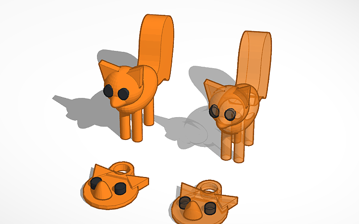 3D design Fox-buddy | Tinkercad