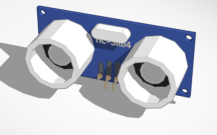 3D design Distance Sensor - Tinkercad