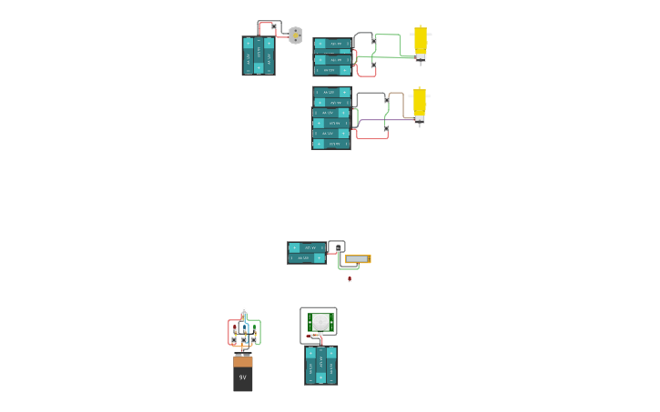 Circuit design วงจรขับมอเตอร์อย่างง่าย - Tinkercad