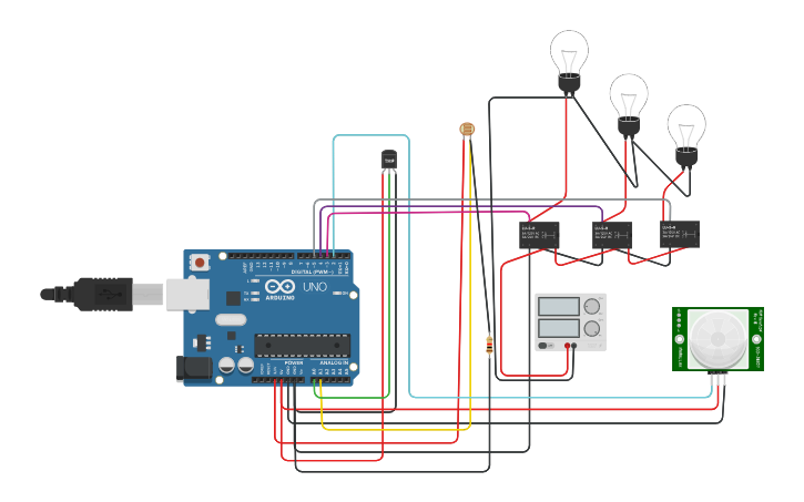 Circuit design practica 7 - Tinkercad
