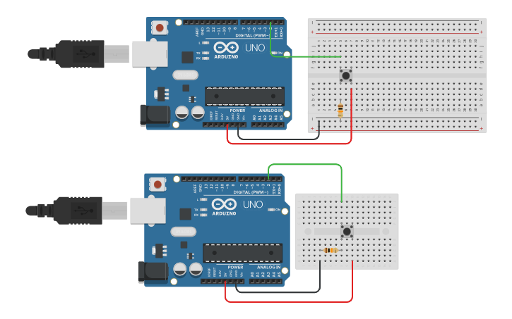 Circuit design Arduino內建範例01.Basics\DigitalReadSerial—按鈕(數位訊號的讀取,外接下拉電阻 ...