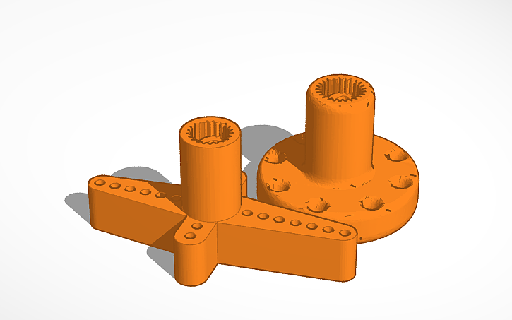 3d Design Servo Motor Tinkercad