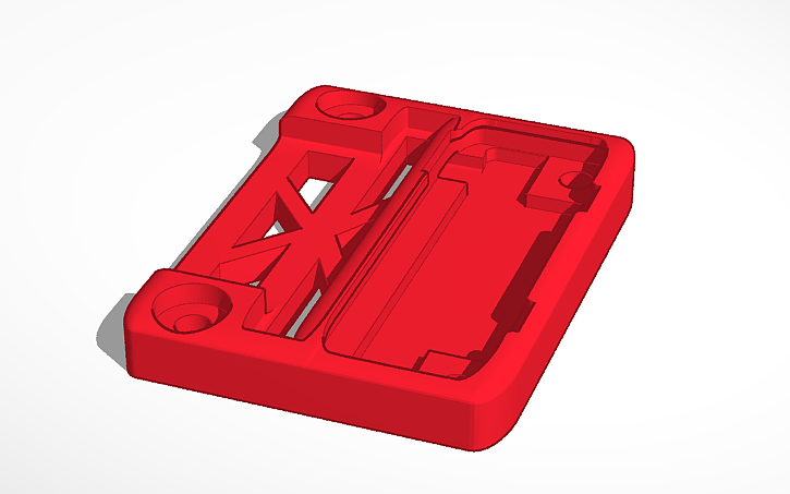 3D design Maytek - 3901-L0X - Optical Flow & Lidar Sensor Holder ...