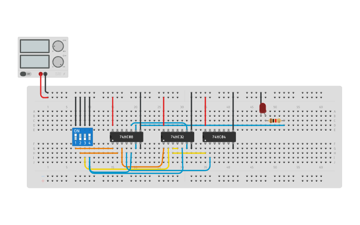 Circuit design DE END SEM | Tinkercad