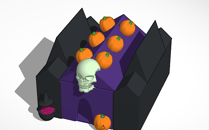 3D design Suri 7A Haunted House | Tinkercad