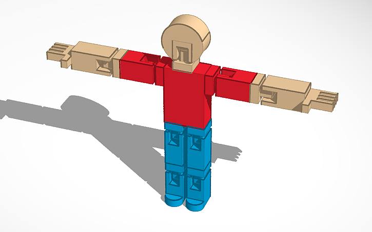 3D design Copy of human - Tinkercad