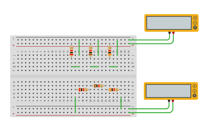 Circuit design Circuit 5b - Tinkercad