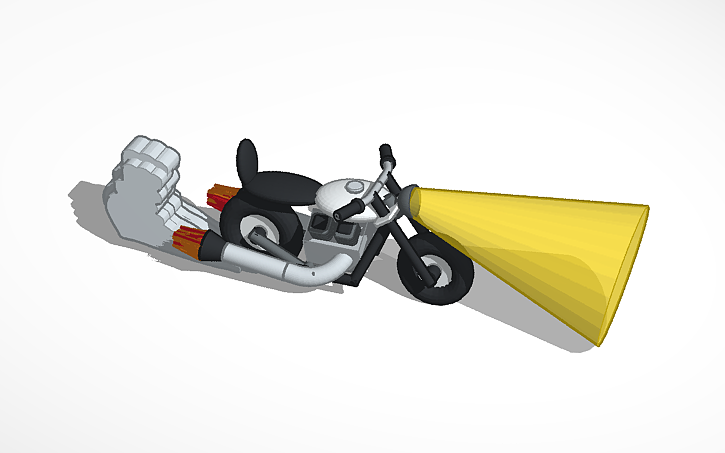 3d Design Beginner Friendly Motorcycle Tinkercad