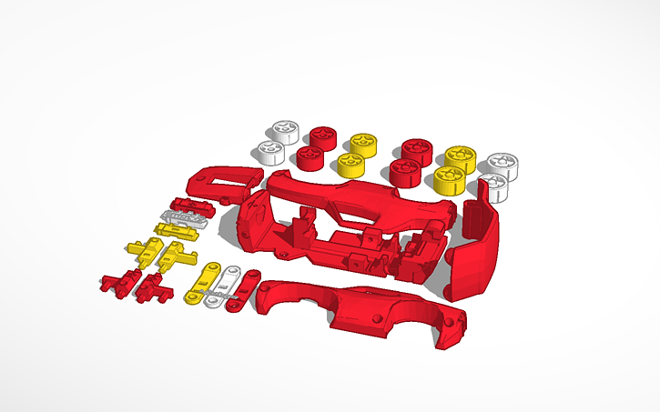 3D design 3DRacers - Muscle Car | Tinkercad