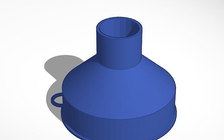 3D design Trichter Waschwasser VW-Audi V2 - Tinkercad