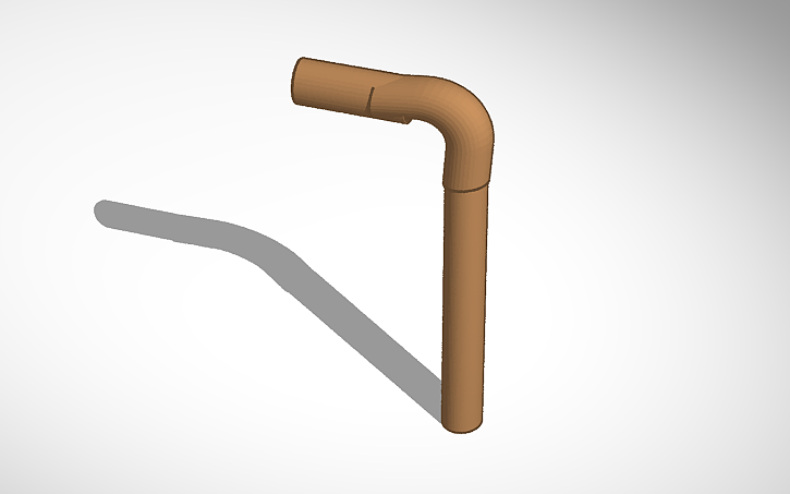 3D design BASTÓN - Tinkercad