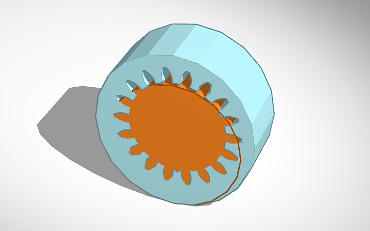 3D design Magnet - Tinkercad