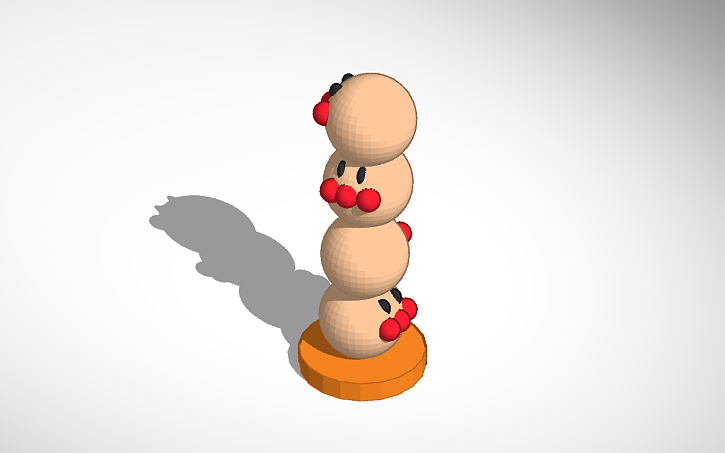 3D design anpanman - Tinkercad