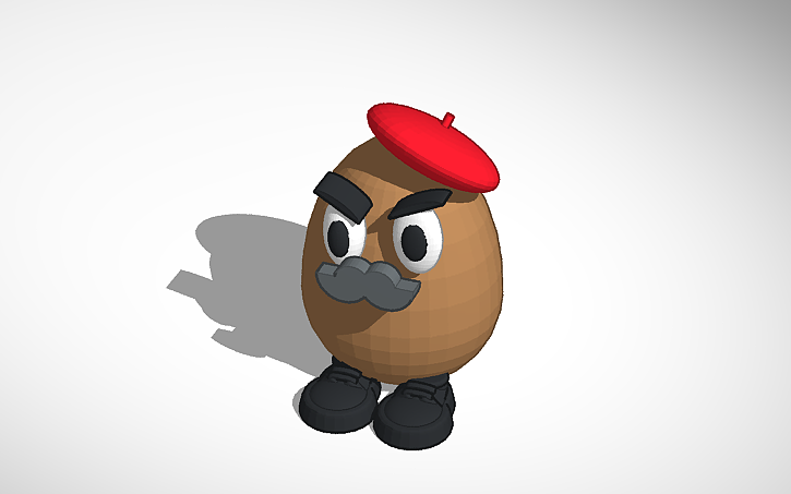 3D design Artistic Bean:) | Tinkercad