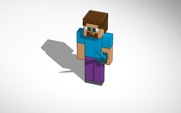 3D design Steve - Tinkercad