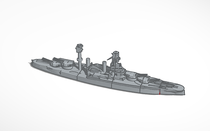 3D design Tennessee Class - Tinkercad