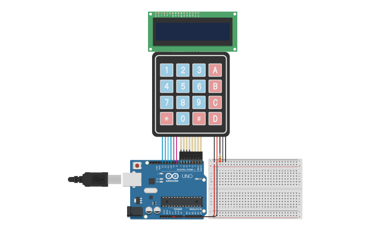 Circuit design Summative Project - Calculator Circuit - Tinkercad Circuit design Summative Project - Calculator Circuit - Tinkercad
